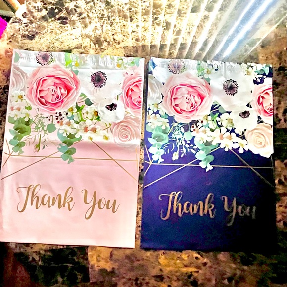 Ruspera | Office | New Blue Floral Thank Youpink Floral Bundle Of 2 ...